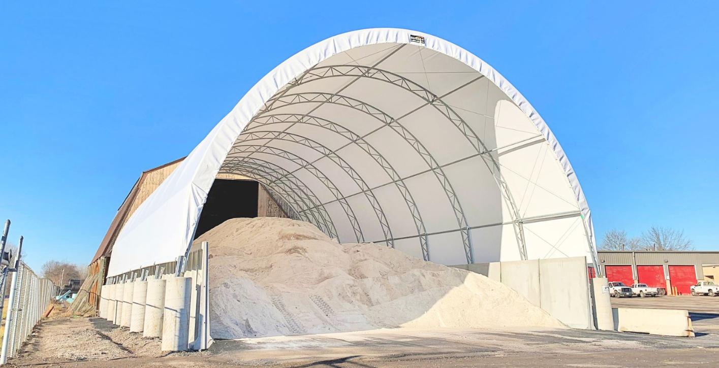 City of Newark, Ohio, Salt Storage Building | GC Fabric Building Division