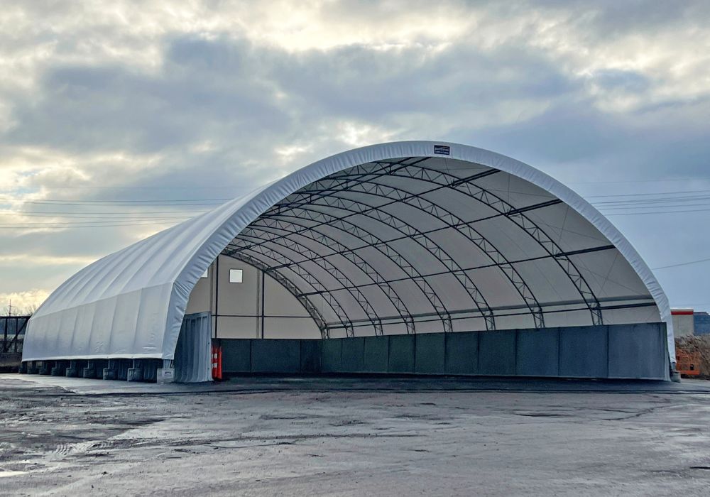 Installation Complete: Euclid, Ohio Salt Storage Dome
