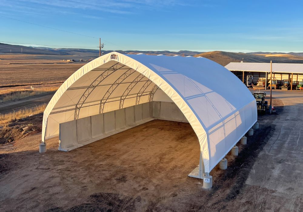 Installation Complete: Hayden, Colorado Salt Storage Dome