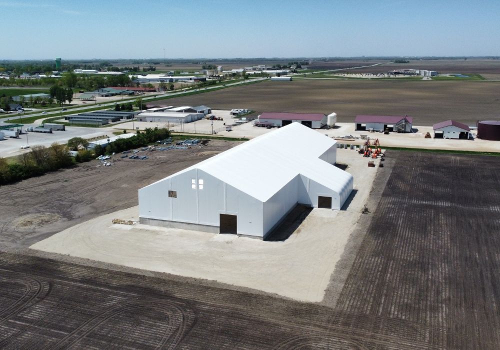 Installation Complete: Jefferson, Iowa Dry Fertilizer Storage
